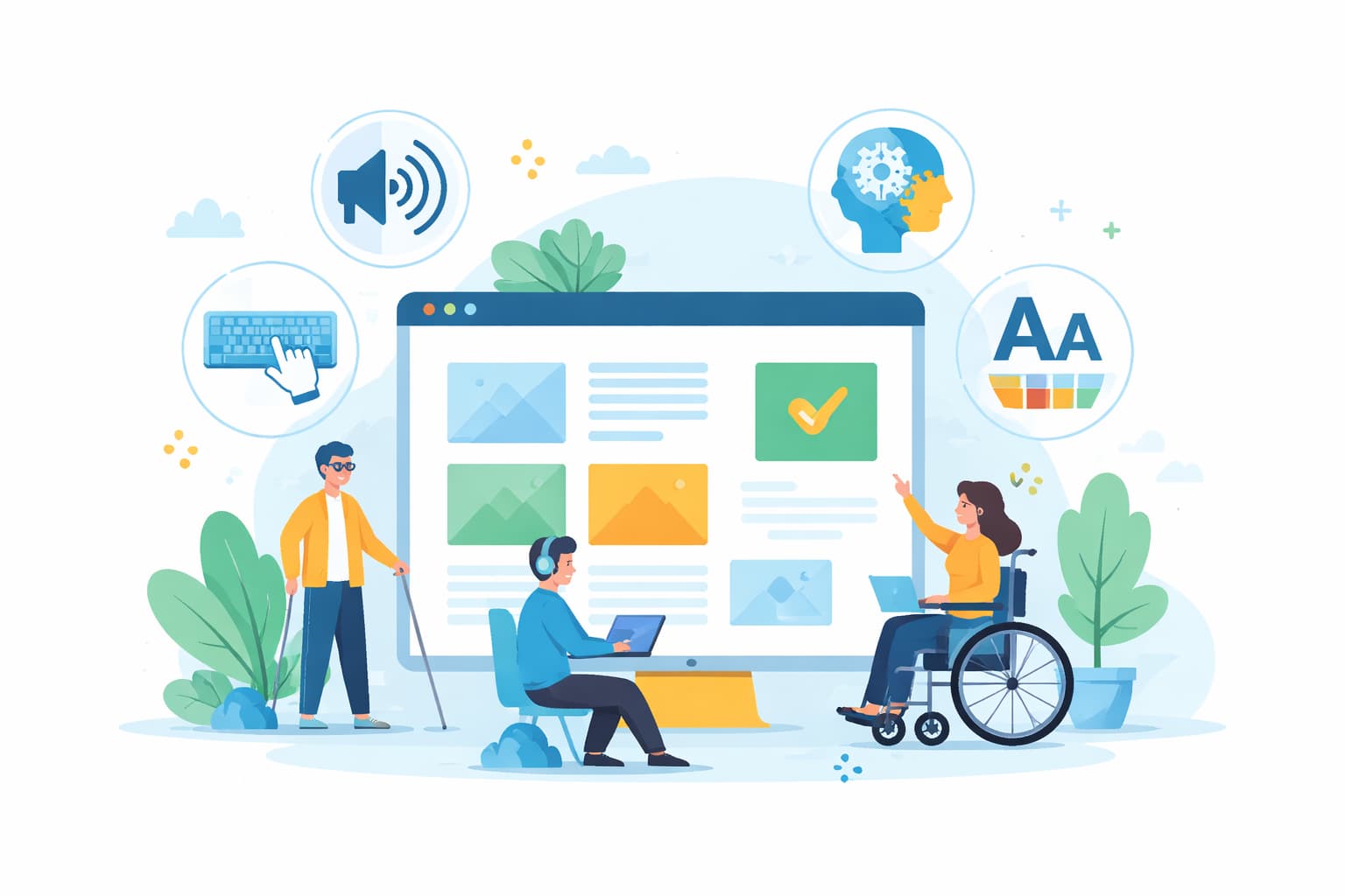 Webアクセシビリティの基礎知識｜誰もが使いやすいWebサイトを作るために - Yagi-System