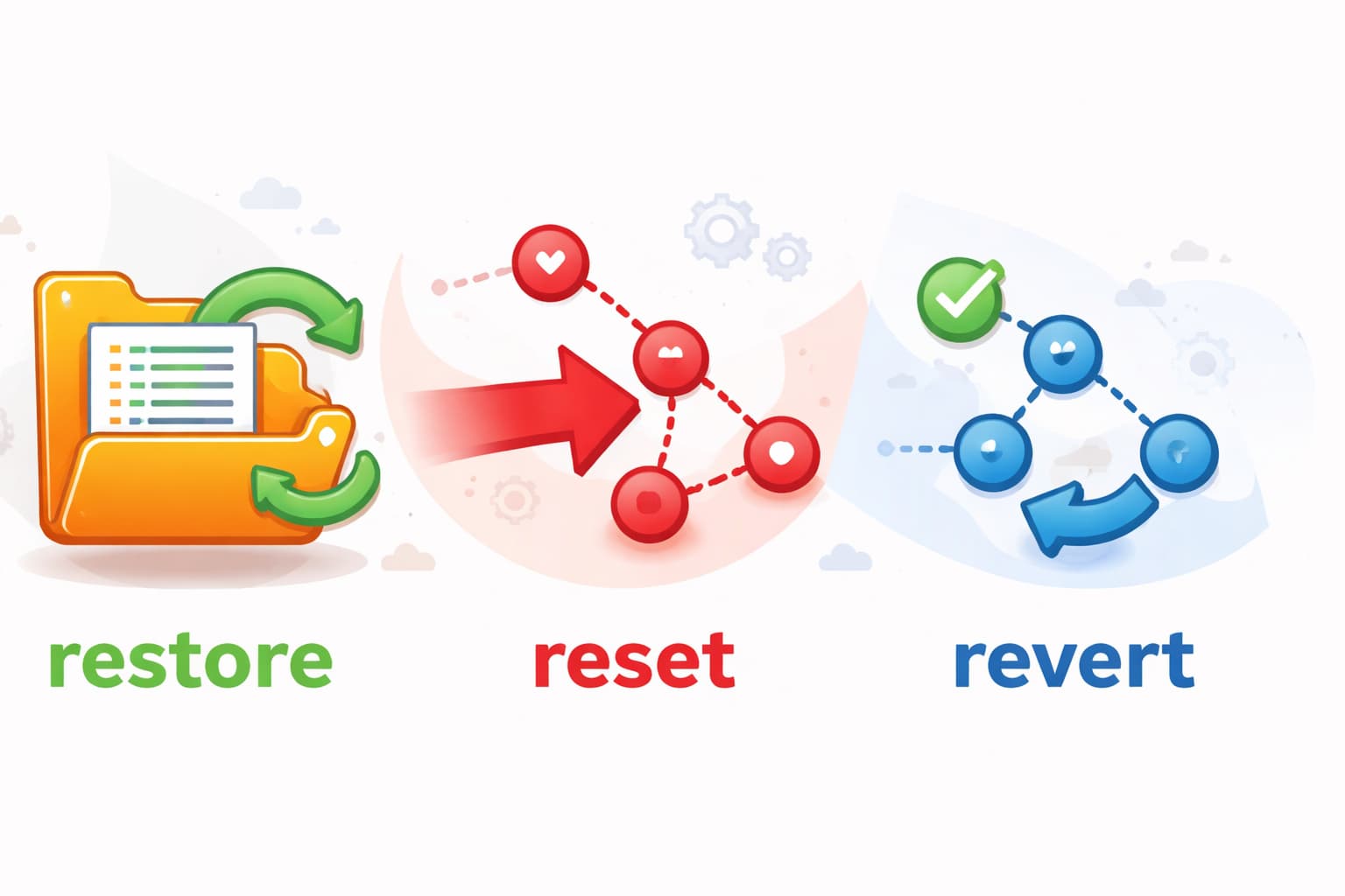 Gitで変更を取り消す方法まとめ｜restore・reset・revertの違いを基礎から完全整理 - Yagi-System